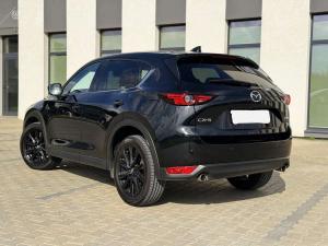 Black Mazda CX-5 2021 in Vilnius, with an engine capacity of 2.49 L and mileage of 90 thousand km for 25500 €, photo 6 on AUTOMOTO.COM.LV