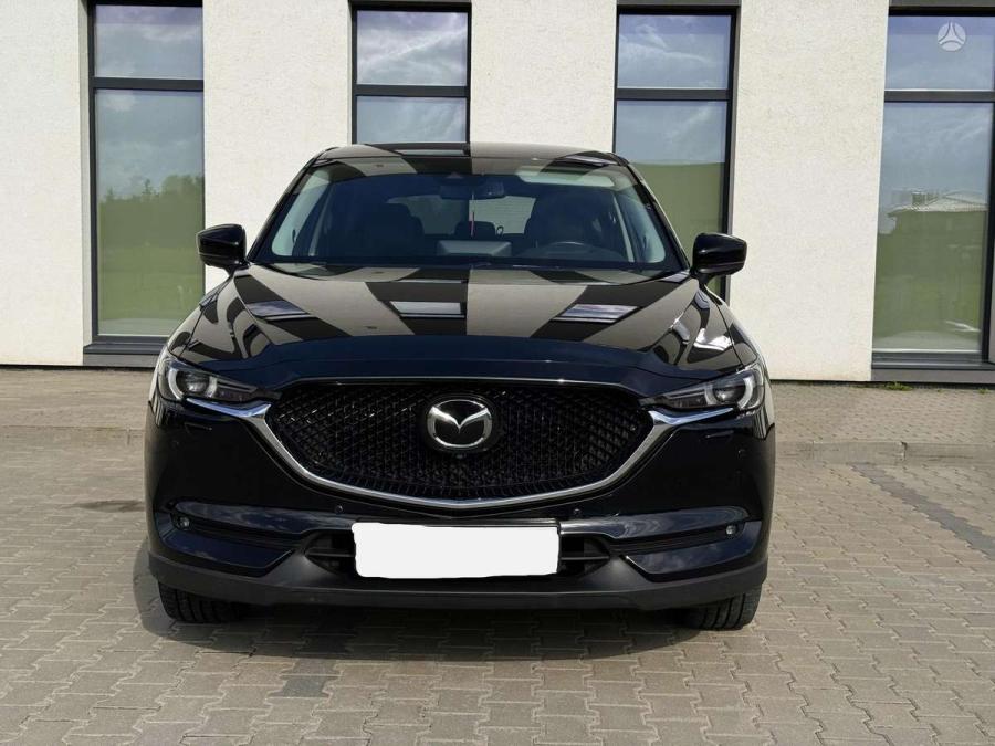 Black Mazda CX-5 2021 in Vilnius, with an engine capacity of 2.49 L and mileage of 90 thousand km for 25500 €, photo 10 on AUTOMOTO.COM.LV