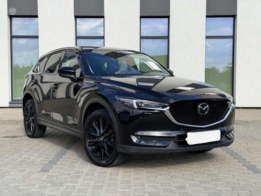 Black Mazda CX-5 2021 in Vilnius, with an engine capacity of 2.49 L and mileage of 90 thousand km for 25500 €, photo 11 on AUTOMOTO.COM.LV