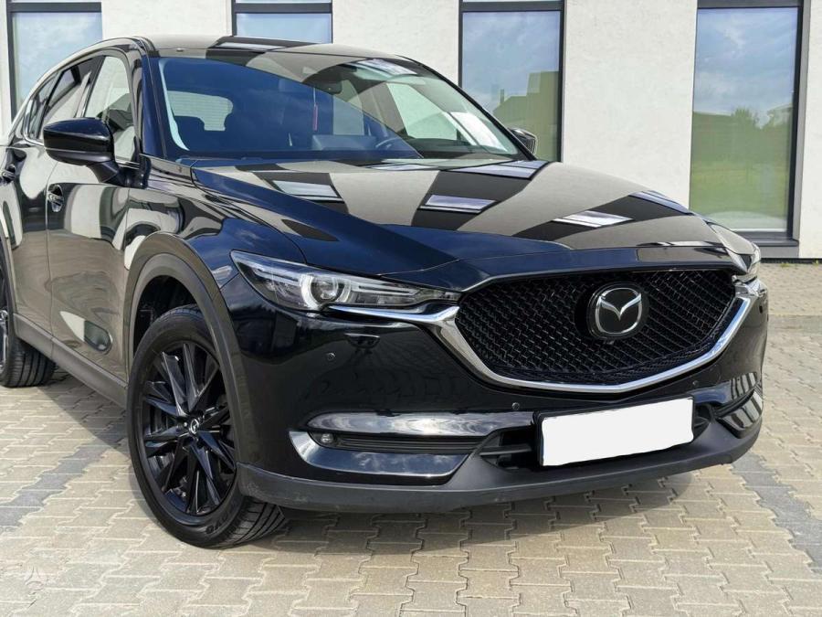 Black Mazda CX-5 2021 in Vilnius, with an engine capacity of 2.49 L and mileage of 90 thousand km for 25500 €, photo 13 on AUTOMOTO.COM.LV