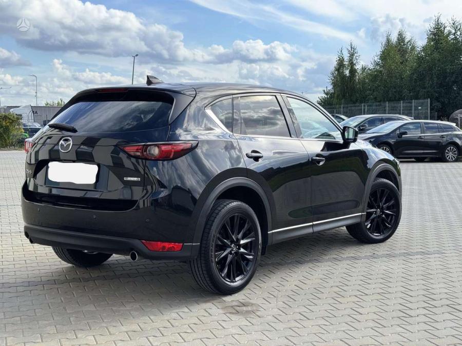Black Mazda CX-5 2021 in Vilnius, with an engine capacity of 2.49 L and mileage of 90 thousand km for 25500 €, photo 15 on AUTOMOTO.COM.LV