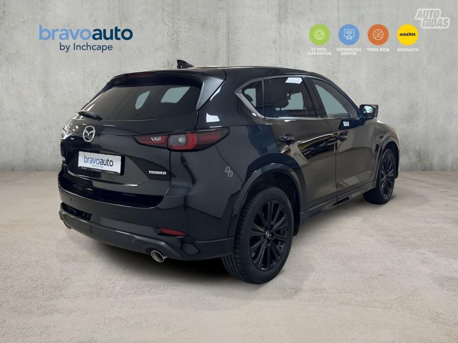 Black Mazda CX-5 2022 in Vilnius, with an engine capacity of 2.00 L and mileage of 40 thousand km for 26500 €, photo 6 on AUTOMOTO.COM.LV