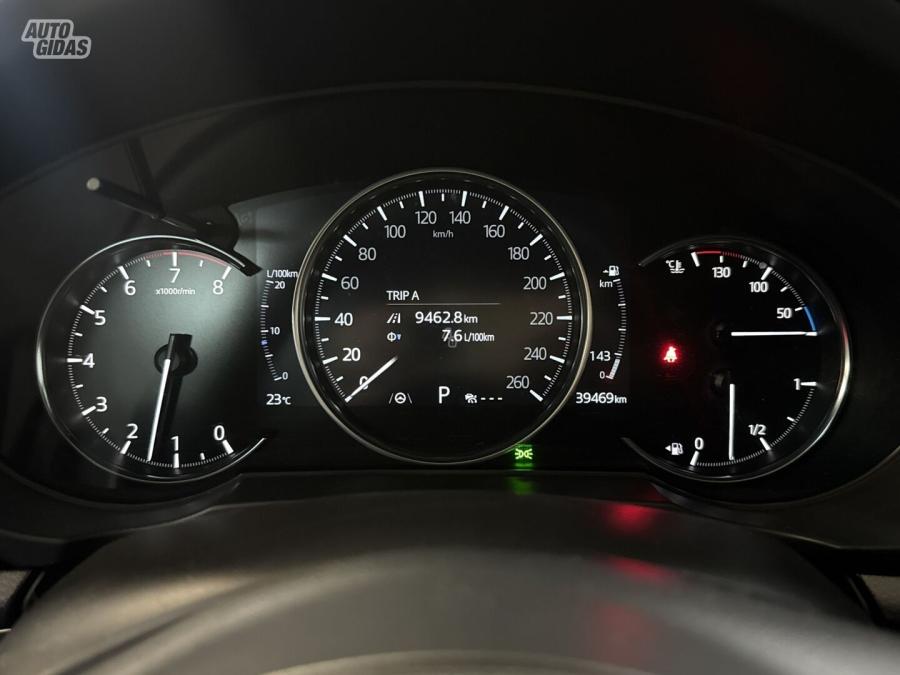 Black Mazda CX-5 2022 in Vilnius, with an engine capacity of 2.00 L and mileage of 40 thousand km for 26500 €, photo 14 on AUTOMOTO.COM.LV