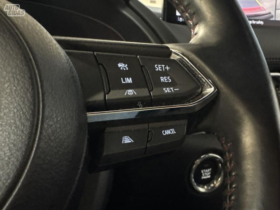 Black Mazda CX-5 2022 in Vilnius, with an engine capacity of 2.00 L and mileage of 40 thousand km for 26500 €, photo 22 on AUTOMOTO.COM.LV