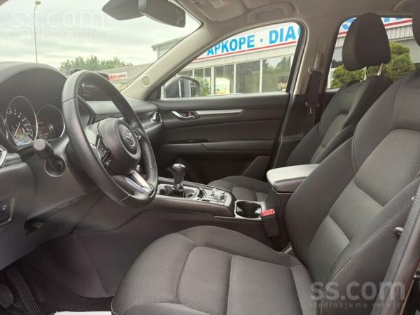 Black Mazda CX-5 2022 in Jekabpils, with an engine capacity of 2.00 L and mileage of 64 thousand km for 18500 €, photo 11 on AUTOMOTO.COM.LV
