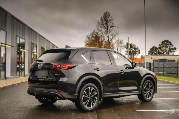 Black Mazda CX-5 2023 in Kaunas, with an engine capacity of 2.19 L and mileage of 142 thousand km for 19900 €, photo 9 on AUTOMOTO.COM.LV