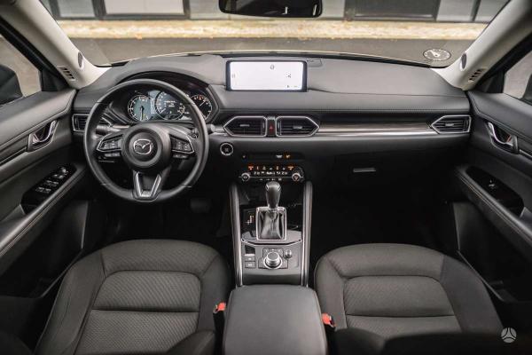 Black Mazda CX-5 2023 in Kaunas, with an engine capacity of 2.19 L and mileage of 142 thousand km for 19900 €, photo 11 on AUTOMOTO.COM.LV