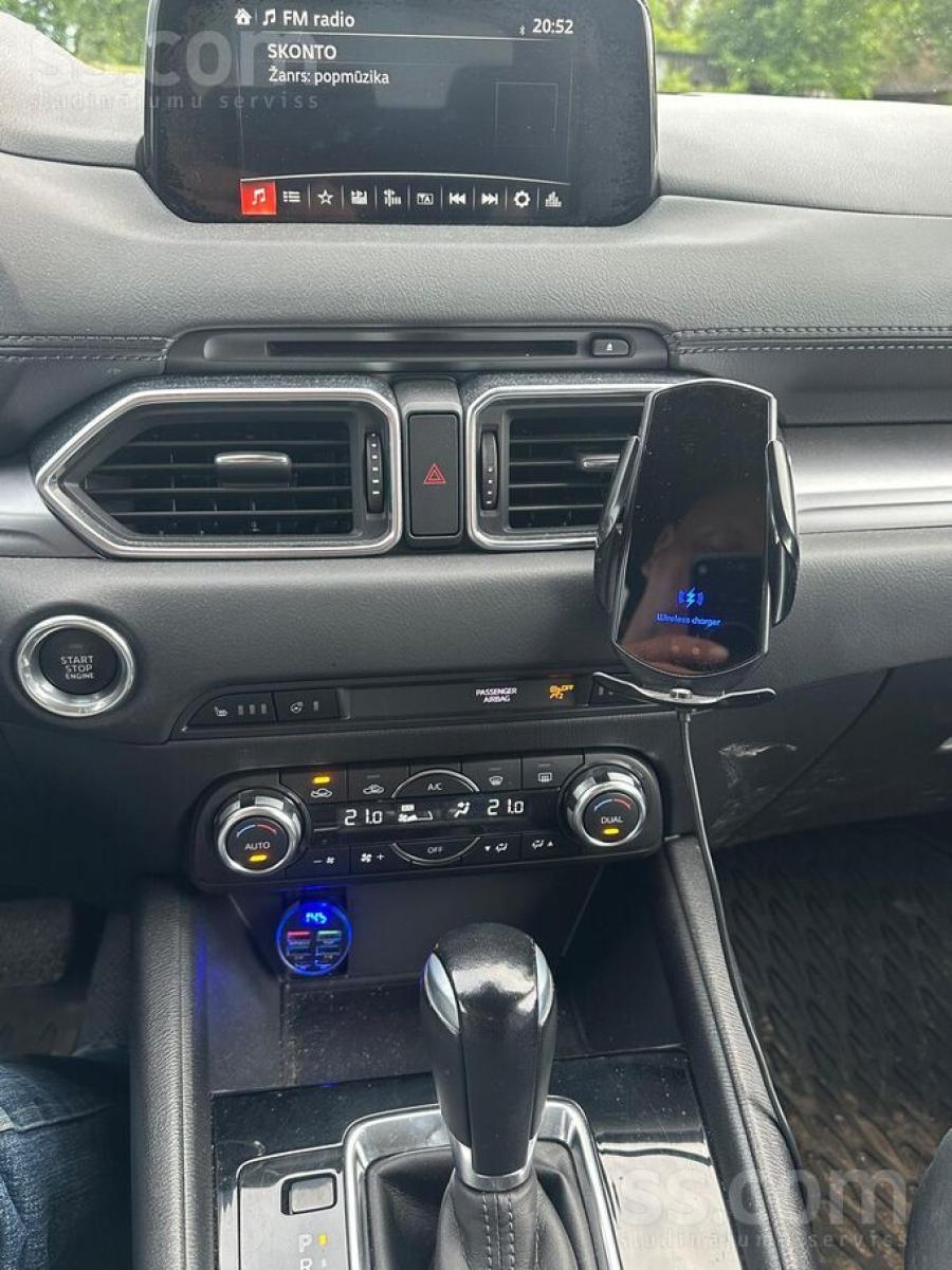 Melns Mazda CX-5 2018 Rīga, ar dzinēja tilpumu 2.00 L un nobraukumu 100 tūkst. km par 17100 €, foto 6 vietnē AUTOMOTO.COM.LV