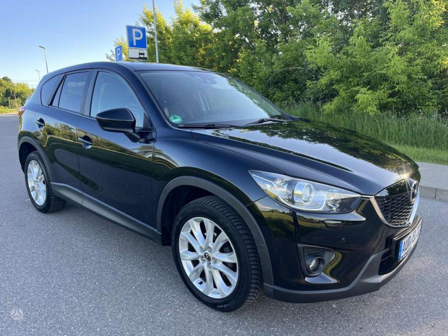 Black Mazda CX-5 2013 in Vilnius, with an engine capacity of 2.20 L and mileage of 234 thousand km for 7350 €, photo 10 on AUTOMOTO.COM.LV