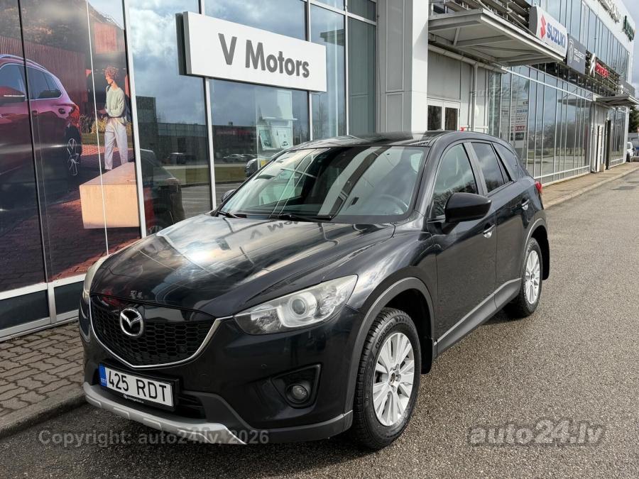 Black Mazda CX-5 2013 in Viljandi, with an engine capacity of 2.20 L and mileage of 296 thousand km for 6990 €, photo 1 on AUTOMOTO.COM.LV