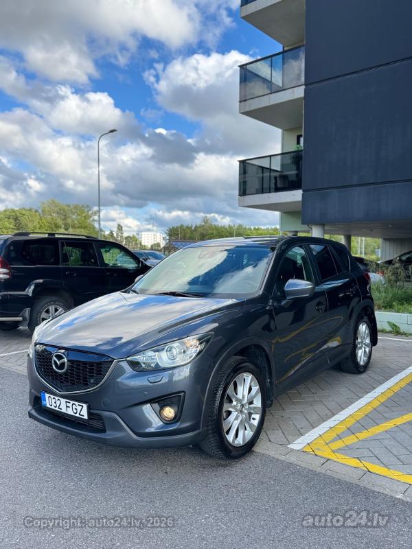 Black Mazda CX-5 2015 in Tallinn, with an engine capacity of 2.20 L and mileage of 120 thousand km for 9999 €, photo 1 on AUTOMOTO.COM.LV
