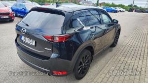 Black Mazda CX-5 2021 in Tartu, with an engine capacity of 2.50 L and mileage of 67 thousand km for 21990 €, photo 5 on AUTOMOTO.COM.LV