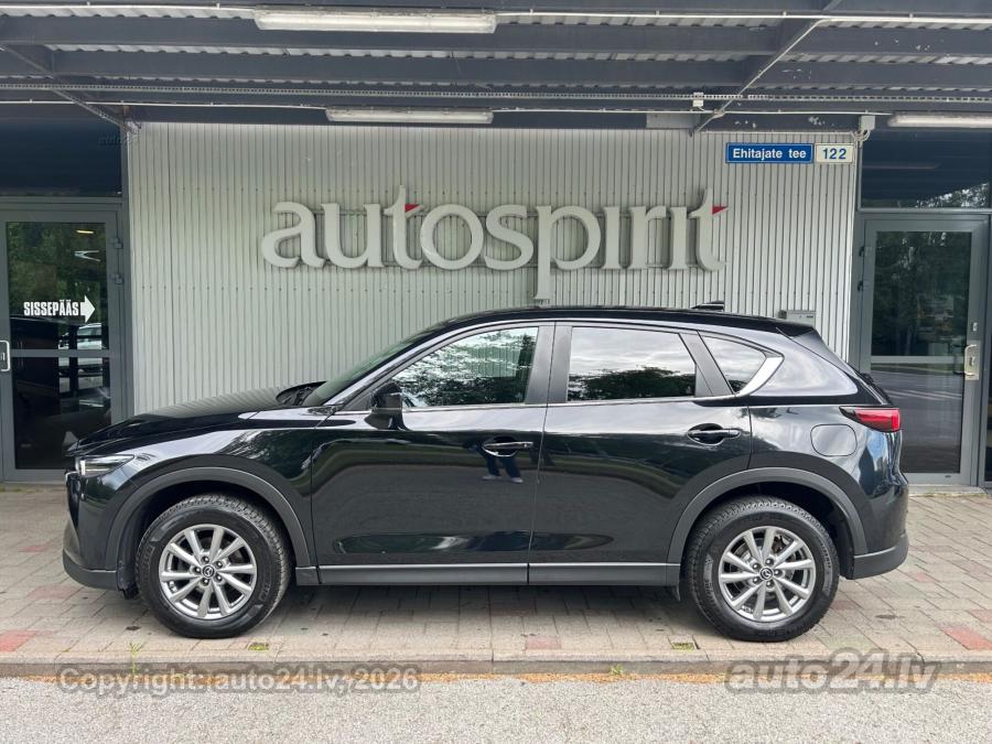 Black Mazda CX-5 2022 in Tallinn, with an engine capacity of 2.00 L and mileage of 81 thousand km for 24990 €, photo 3 on AUTOMOTO.COM.LV