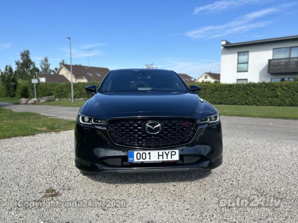 Melns Mazda CX-5 2023 Tallina, ar dzinēja tilpumu 2.50 L un nobraukumu 58 tūkst. km par 34700 €, foto 2 vietnē AUTOMOTO.COM.LV