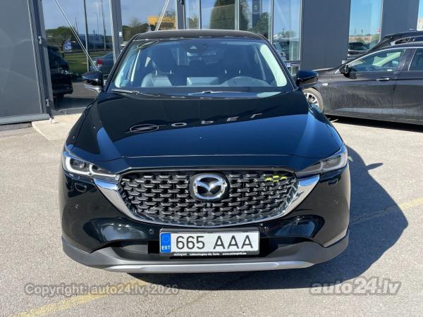 Black Mazda CX-5 2024 in Tartu, with an engine capacity of 2.00 L and mileage of 58 thousand km for 29990 €, photo 2 on AUTOMOTO.COM.LV