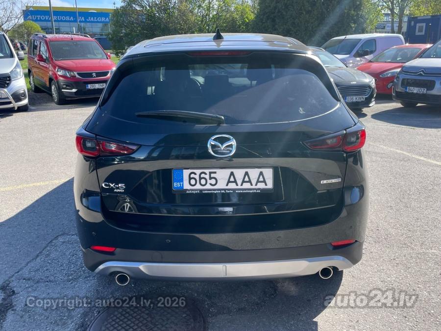 Melns Mazda CX-5 2024 Tartu, ar dzinēja tilpumu 2.00 L un nobraukumu 58 tūkst. km par 29990 €, foto 8 vietnē AUTOMOTO.COM.LV