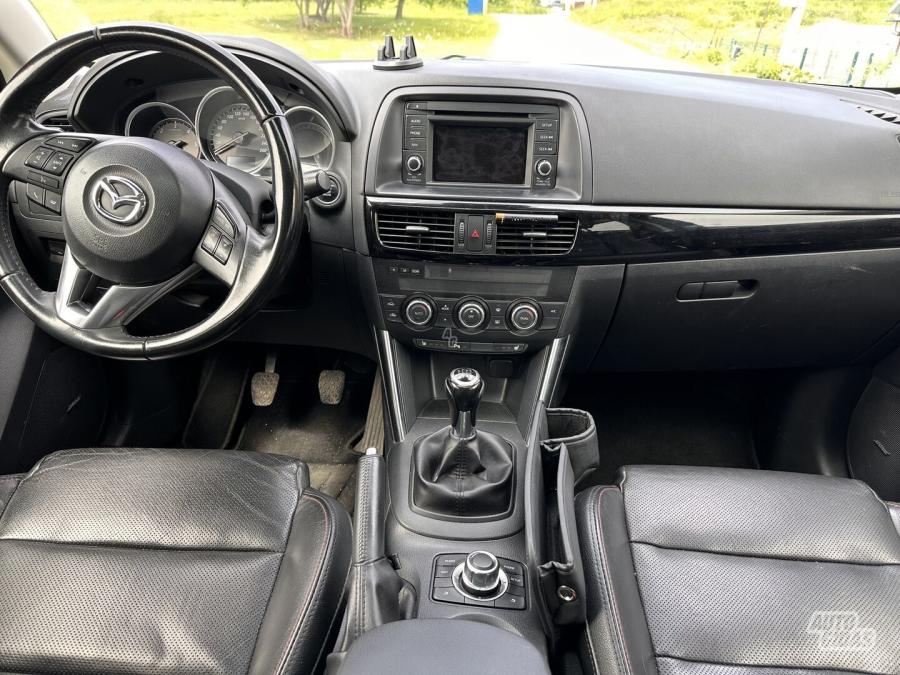 Blue Mazda CX-5 2012 in Panevezys, with an engine capacity of 2.20 L and mileage of 217 thousand km for 7200 €, photo 17 on AUTOMOTO.COM.LV