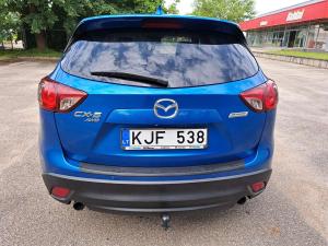 Blue Mazda CX-5 2012 in Alytus, with an engine capacity of 2.18 L and mileage of 212 thousand km for 5800 €, photo 7 on AUTOMOTO.COM.LV