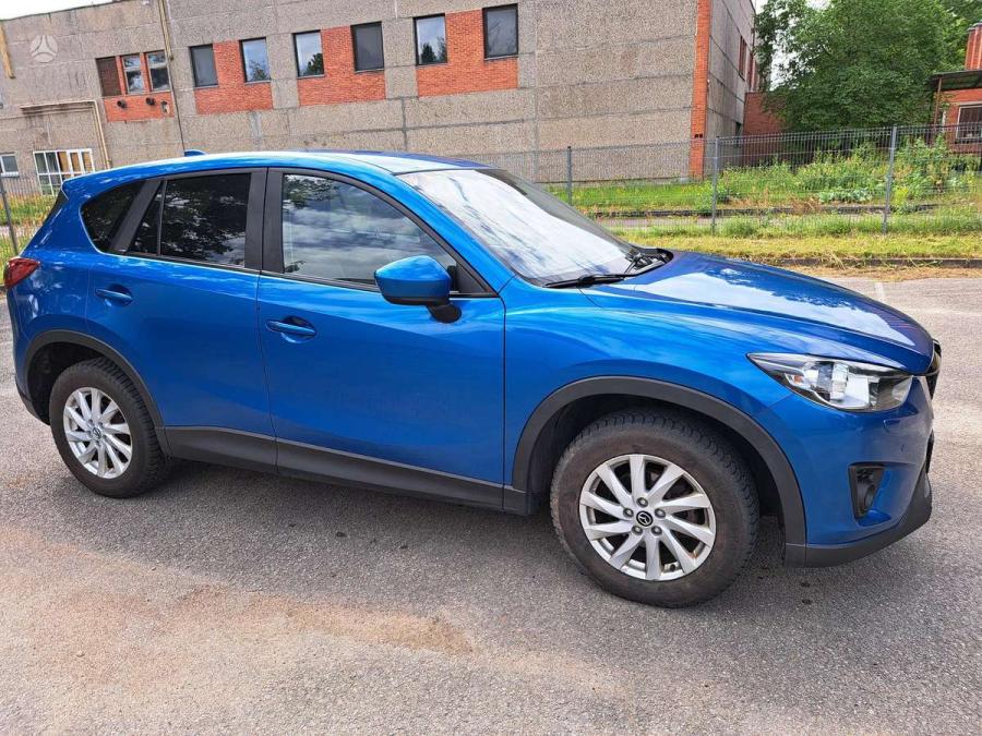 Blue Mazda CX-5 2012 in Alytus, with an engine capacity of 2.18 L and mileage of 212 thousand km for 5800 €, photo 12 on AUTOMOTO.COM.LV