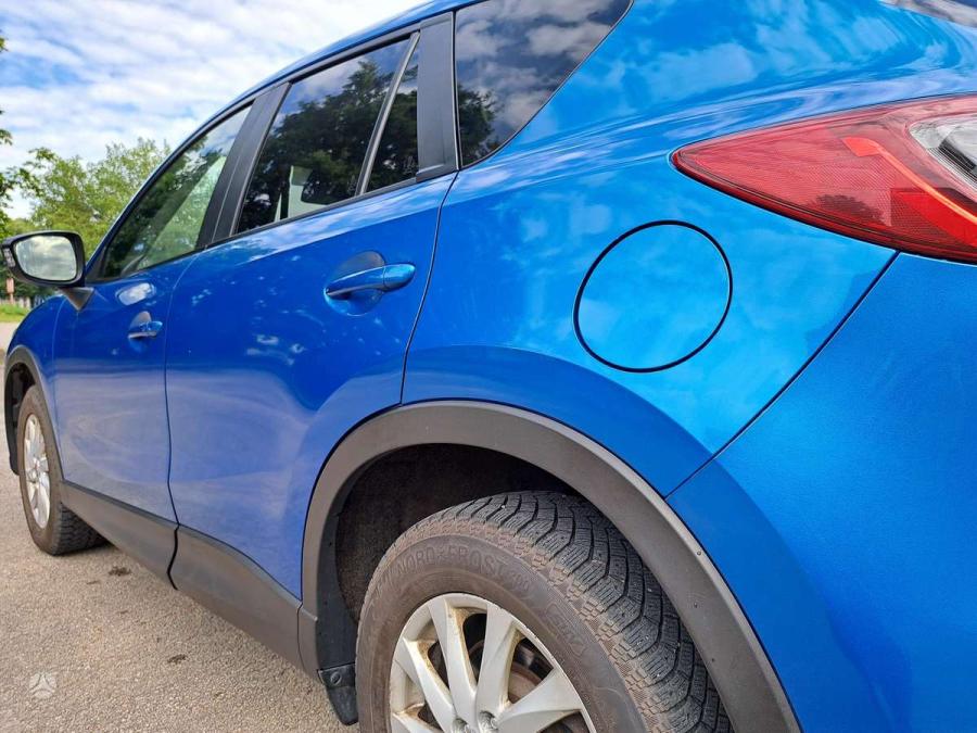 Blue Mazda CX-5 2012 in Alytus, with an engine capacity of 2.18 L and mileage of 212 thousand km for 5800 €, photo 21 on AUTOMOTO.COM.LV