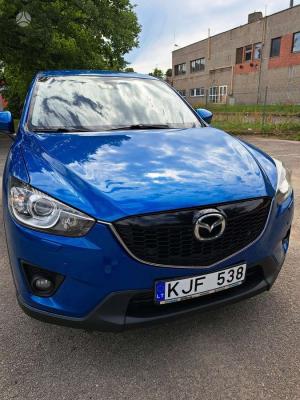 Blue Mazda CX-5 2012 in Alytus, with an engine capacity of 2.18 L and mileage of 212 thousand km for 5800 €, photo 23 on AUTOMOTO.COM.LV
