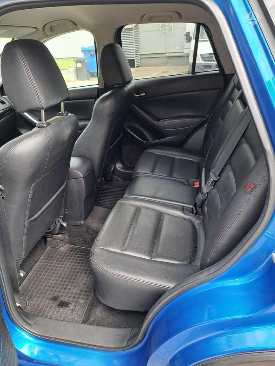 Blue Mazda CX-5 2012 in Alytus, with an engine capacity of 2.18 L and mileage of 212 thousand km for 5800 €, photo 26 on AUTOMOTO.COM.LV