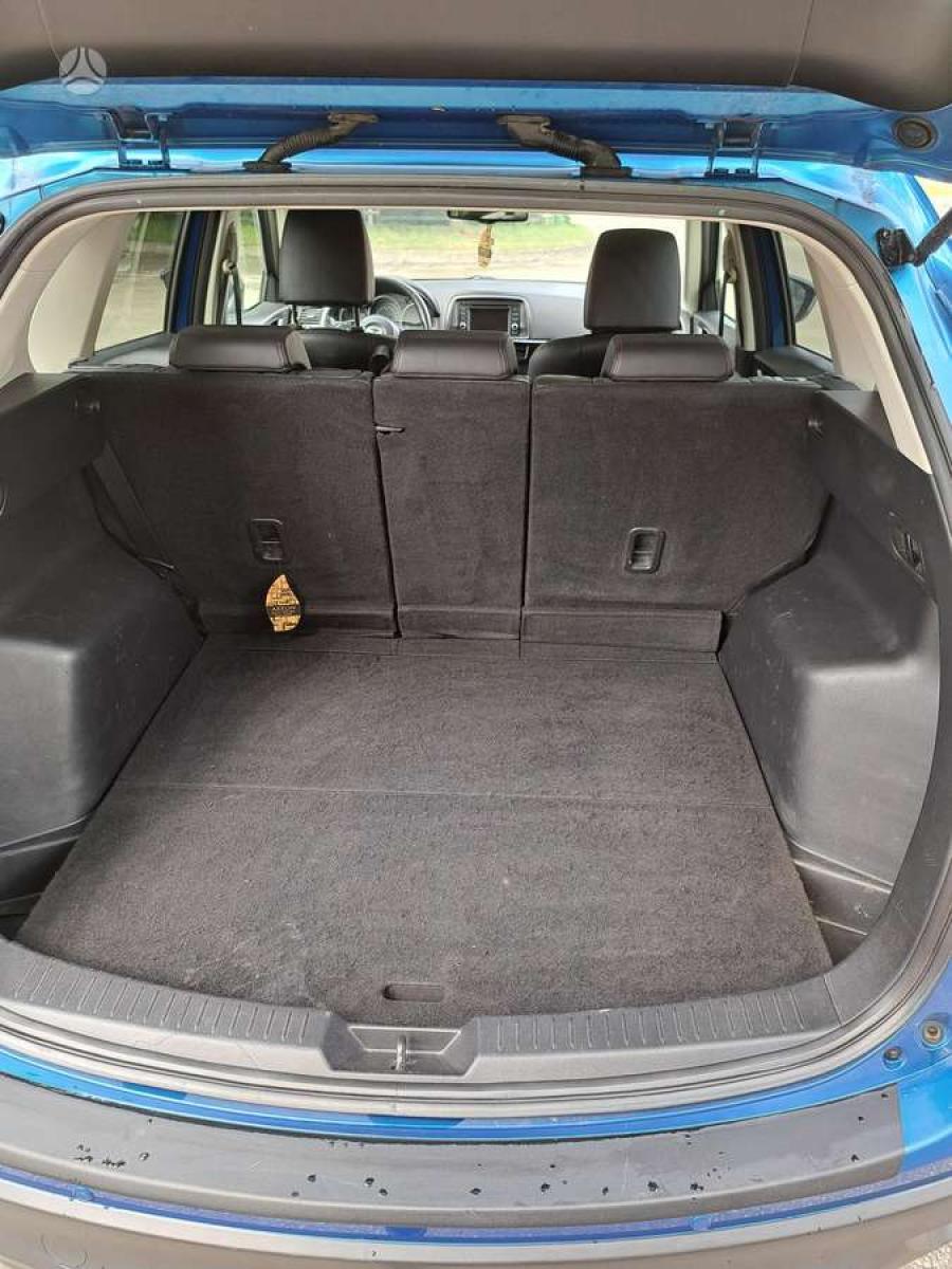 Blue Mazda CX-5 2012 in Alytus, with an engine capacity of 2.18 L and mileage of 212 thousand km for 5800 €, photo 29 on AUTOMOTO.COM.LV