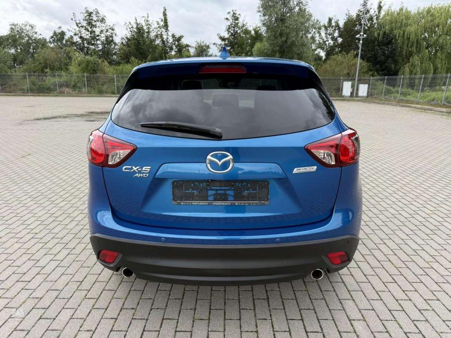 Zils Mazda CX-5 2012 Marijampole, ar dzinēja tilpumu 2.19 L un nobraukumu 179 tūkst. km par 6200 €, foto 5 vietnē AUTOMOTO.COM.LV