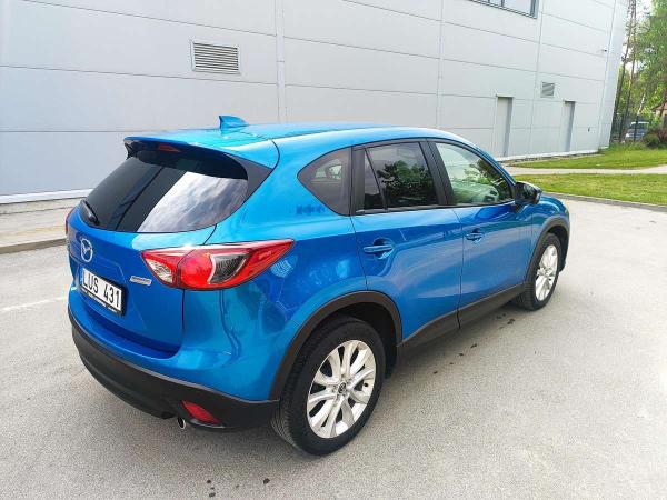 Zils Mazda CX-5 2012 Viļņa, ar dzinēja tilpumu 2.19 L un nobraukumu 328 tūkst. km par 5950 €, foto 3 vietnē AUTOMOTO.COM.LV