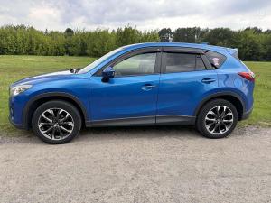 Zils Mazda CX-5 2012 Panevēža, ar dzinēja tilpumu 2.19 L un nobraukumu 219 tūkst. km par 6400 €, foto  vietnē AUTOMOTO.COM.LV