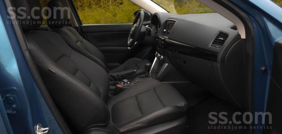 Blue Mazda CX-5 2012 in Riga, with an engine capacity of 2.20 L and mileage of 212 thousand km for 9550 €, photo 24 on AUTOMOTO.COM.LV