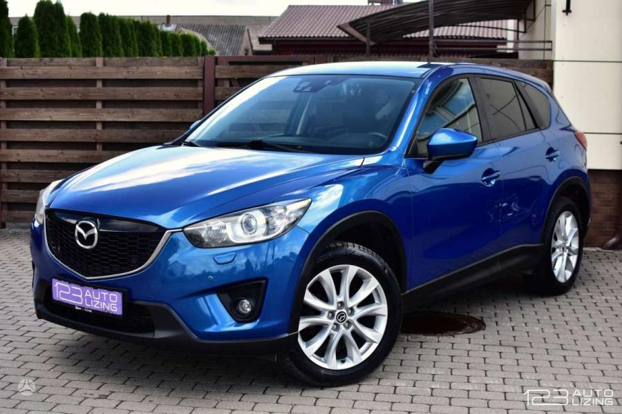 Blue Mazda CX-5 2012 in Kretinga, with an engine capacity of 2.20 L and mileage of 204 thousand km for 7500 €, photo 1 on AUTOMOTO.COM.LV