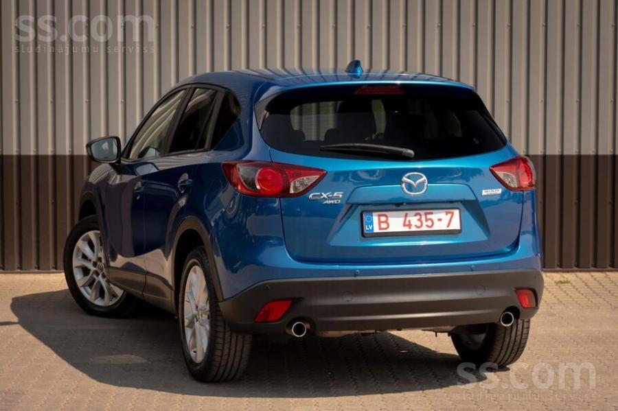 Zils Mazda CX-5 2012 Tukums, ar dzinēja tilpumu 2.20 L un nobraukumu 117 tūkst. km par 10950 €, foto 5 vietnē AUTOMOTO.COM.LV