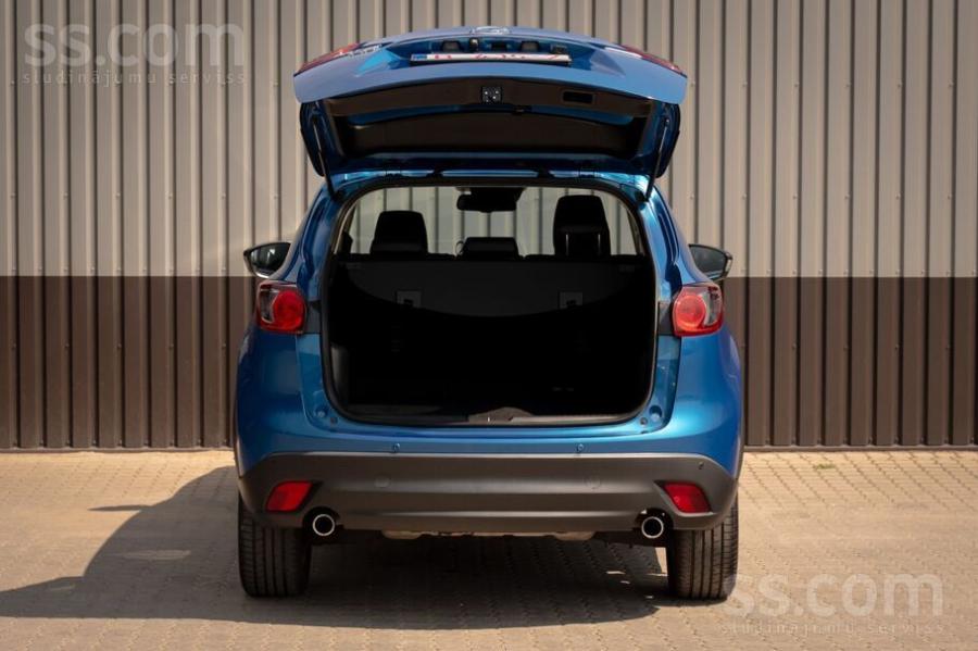 Zils Mazda CX-5 2012 Tukums, ar dzinēja tilpumu 2.20 L un nobraukumu 117 tūkst. km par 10950 €, foto 7 vietnē AUTOMOTO.COM.LV