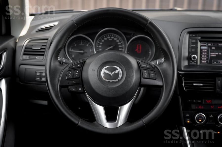 Zils Mazda CX-5 2012 Tukums, ar dzinēja tilpumu 2.20 L un nobraukumu 117 tūkst. km par 10950 €, foto 19 vietnē AUTOMOTO.COM.LV