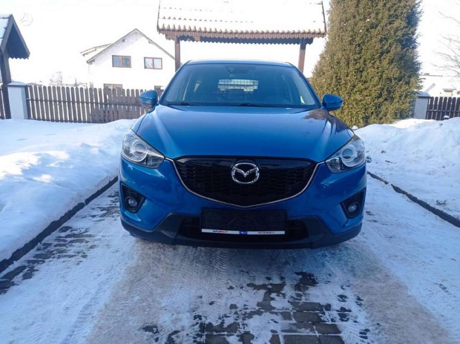 Zils Mazda CX-5 2013 Šauļi, ar dzinēja tilpumu 2.20 L un nobraukumu 170 tūkst. km par 8400 €, foto 2 vietnē AUTOMOTO.COM.LV