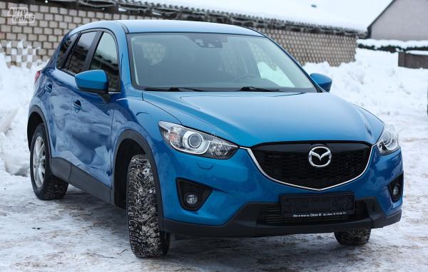 Zils Mazda CX-5 2013 Petrikaičiai, ar dzinēja tilpumu 2.20 L un nobraukumu 271 tūkst. km par 7299 €, foto 5 vietnē AUTOMOTO.COM.LV