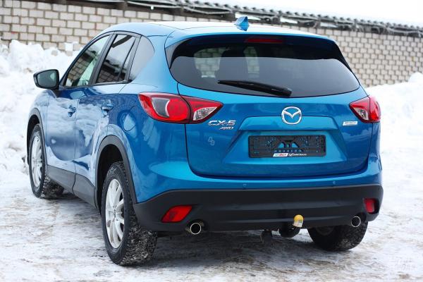 Zils Mazda CX-5 2013 Petrikaičiai, ar dzinēja tilpumu 2.20 L un nobraukumu 271 tūkst. km par 7299 €, foto 7 vietnē AUTOMOTO.COM.LV