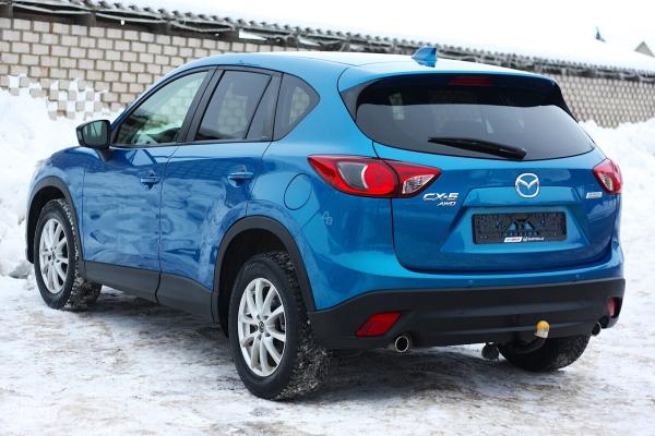 Zils Mazda CX-5 2013 Petrikaičiai, ar dzinēja tilpumu 2.20 L un nobraukumu 271 tūkst. km par 7299 €, foto 8 vietnē AUTOMOTO.COM.LV