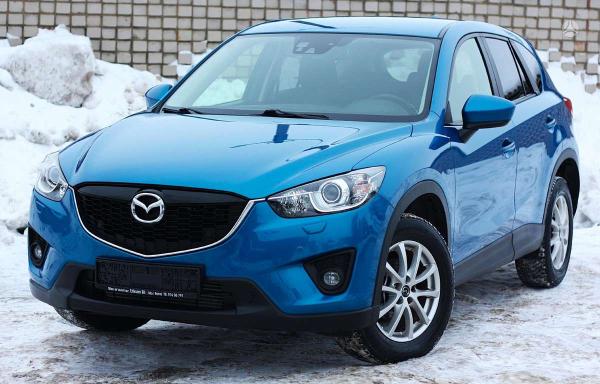 Blue Mazda CX-5 2013 in Kretinga, with an engine capacity of 2.19 L and mileage of 271 thousand km for 7299 €, photo 1 on AUTOMOTO.COM.LV