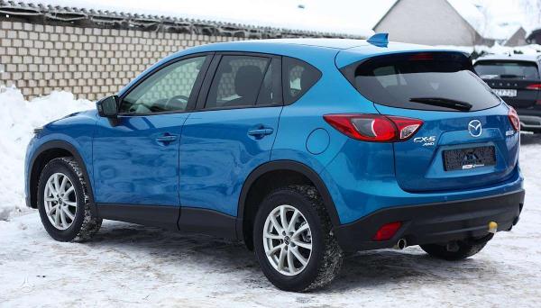 Blue Mazda CX-5 2013 in Kretinga, with an engine capacity of 2.19 L and mileage of 271 thousand km for 7299 €, photo 9 on AUTOMOTO.COM.LV