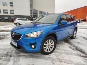 Zils Mazda CX-5 2013 Viļņa, ar dzinēja tilpumu 2.20 L un nobraukumu 182 tūkst. km par 7499 €, foto  vietnē AUTOMOTO.COM.LV