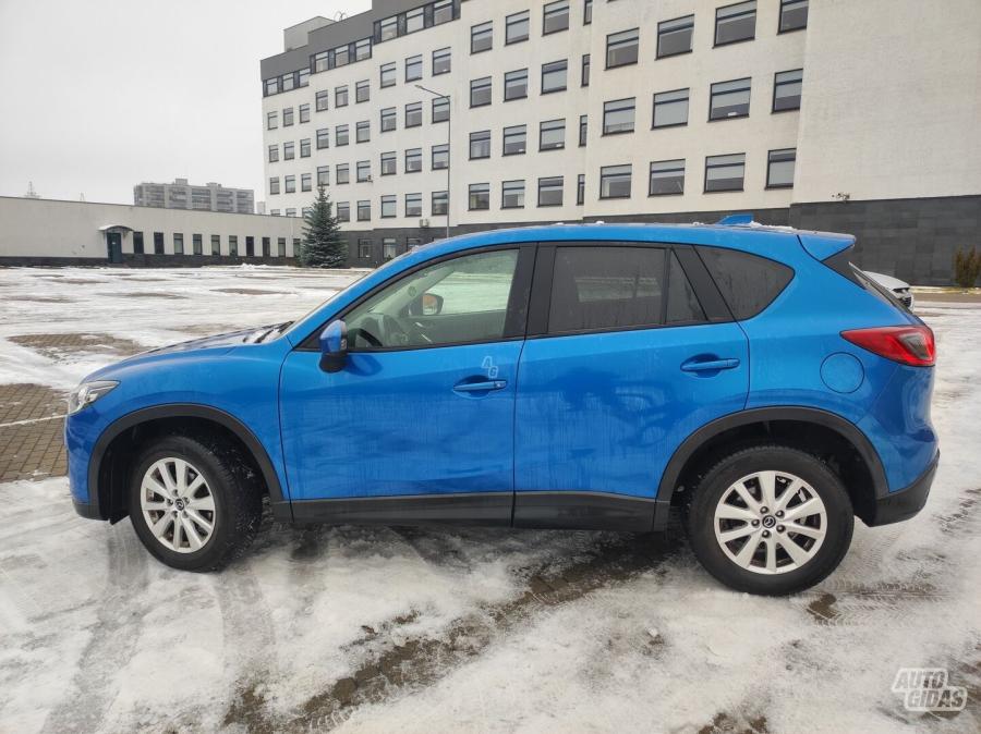 Blue Mazda CX-5 2013 in Vilnius, with an engine capacity of 2.20 L and mileage of 182 thousand km for 7499 €, photo 7 on AUTOMOTO.COM.LV