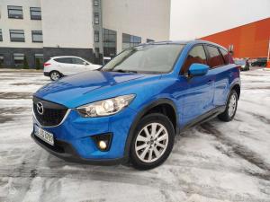 Zils Mazda CX-5 2013 Viļņa, ar dzinēja tilpumu 2.19 L un nobraukumu 182 tūkst. km par 7499 €, foto  vietnē AUTOMOTO.COM.LV