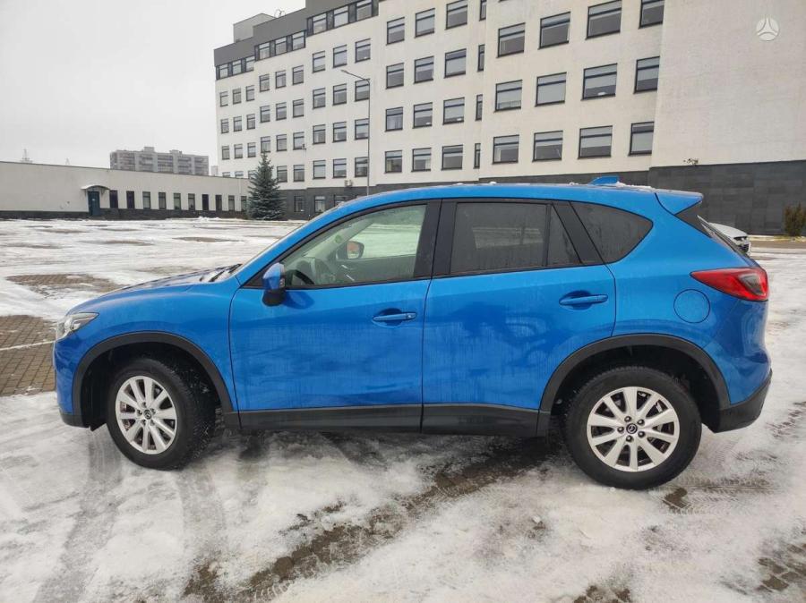 Zils Mazda CX-5 2013 Viļņa, ar dzinēja tilpumu 2.19 L un nobraukumu 182 tūkst. km par 7499 €, foto 8 vietnē AUTOMOTO.COM.LV