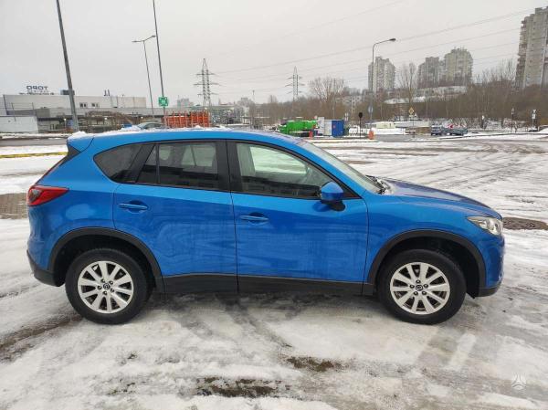 Zils Mazda CX-5 2013 Viļņa, ar dzinēja tilpumu 2.19 L un nobraukumu 182 tūkst. km par 7450 €, foto 4 vietnē AUTOMOTO.COM.LV