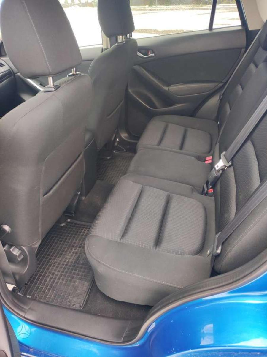 Blue Mazda CX-5 2013 in Vilnius, with an engine capacity of 2.19 L and mileage of 182 thousand km for 7450 €, photo 11 on AUTOMOTO.COM.LV