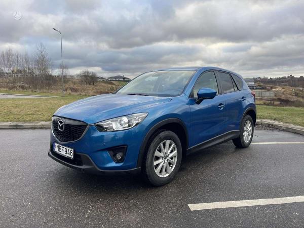 Zils Mazda CX-5 2013 Viļņa, ar dzinēja tilpumu 2.19 L un nobraukumu 180 tūkst. km par 7000 €, foto 1 vietnē AUTOMOTO.COM.LV
