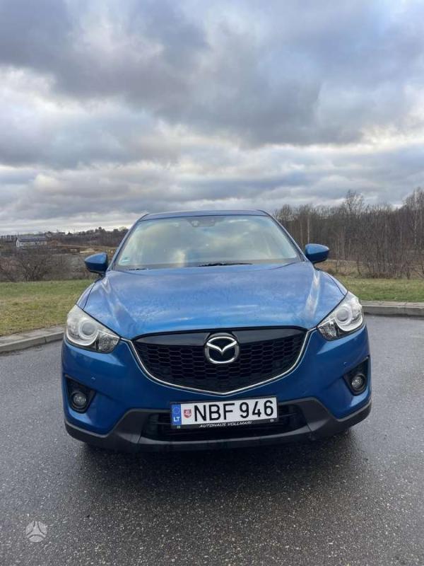 Zils Mazda CX-5 2013 Viļņa, ar dzinēja tilpumu 2.19 L un nobraukumu 180 tūkst. km par 7000 €, foto 4 vietnē AUTOMOTO.COM.LV