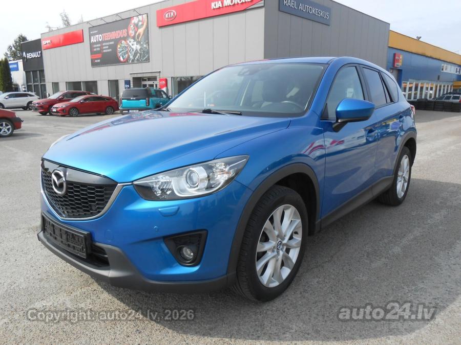 Blue Mazda CX-5 2013 in Viljandi, with an engine capacity of 2.20 L and mileage of 226 thousand km for 7990 €, photo 1 on AUTOMOTO.COM.LV